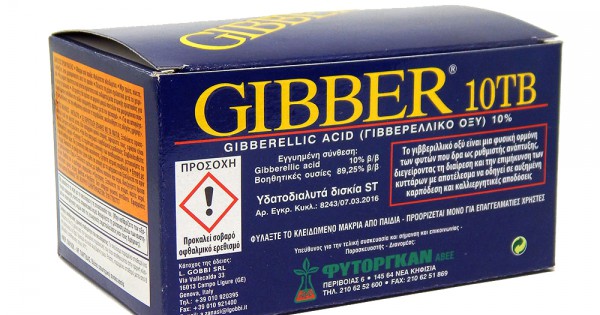 Γιββερελλικό Οξύ GIBBER 10 TB (υδατοδιαλυτό δισκίο 10 g)